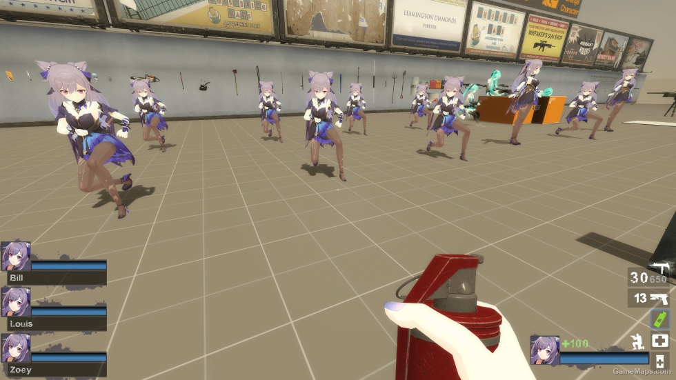 Only GI KO Splendor Zoey (request) (Mod) for Left 4 Dead 2 - GameMaps.com