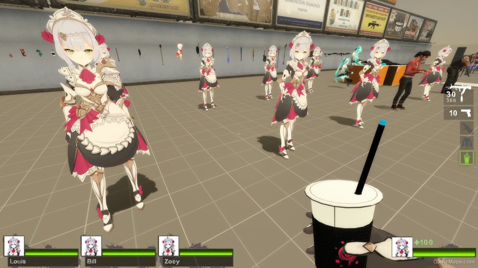 Only GI Noelle Zoey (request) (Mod) for Left 4 Dead 2 - GameMaps.com