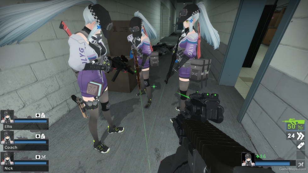 Only GIRLS FRONTLINE 2 Clukay (request) (Mod) for Left 4 Dead 2 ...