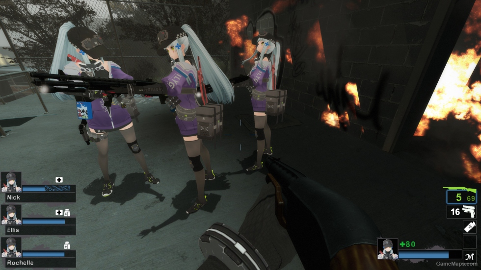 Only GIRLS FRONTLINE 2 Clukay (request) (Mod) for Left 4 Dead 2 ...