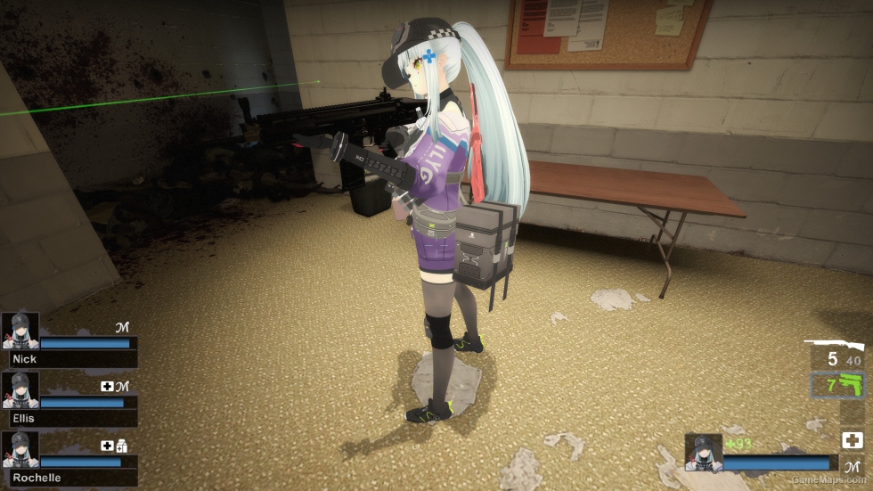 Only GIRLS FRONTLINE 2 Clukay (request) (Mod) for Left 4 Dead 2 ...