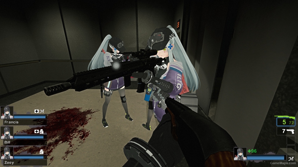 Only GIRLS FRONTLINE 2 Clukay (request) (Mod) for Left 4 Dead 2 ...