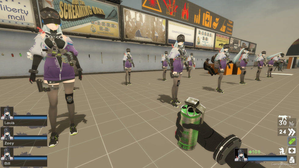 Only GIRLS FRONTLINE 2 Clukay (request) (Mod) for Left 4 Dead 2 ...