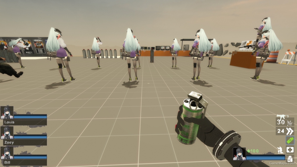 Only GIRLS FRONTLINE 2 Clukay (request) (Mod) for Left 4 Dead 2 ...