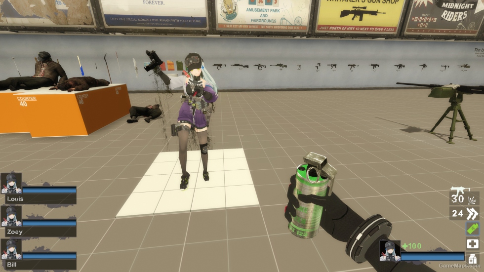 Only GIRLS FRONTLINE 2 Clukay (request) (Mod) for Left 4 Dead 2 ...