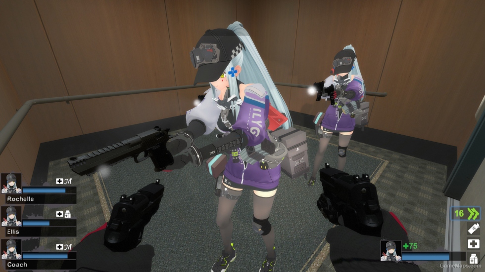 Only GIRLS FRONTLINE 2 Clukay (request) (Mod) for Left 4 Dead 2 ...