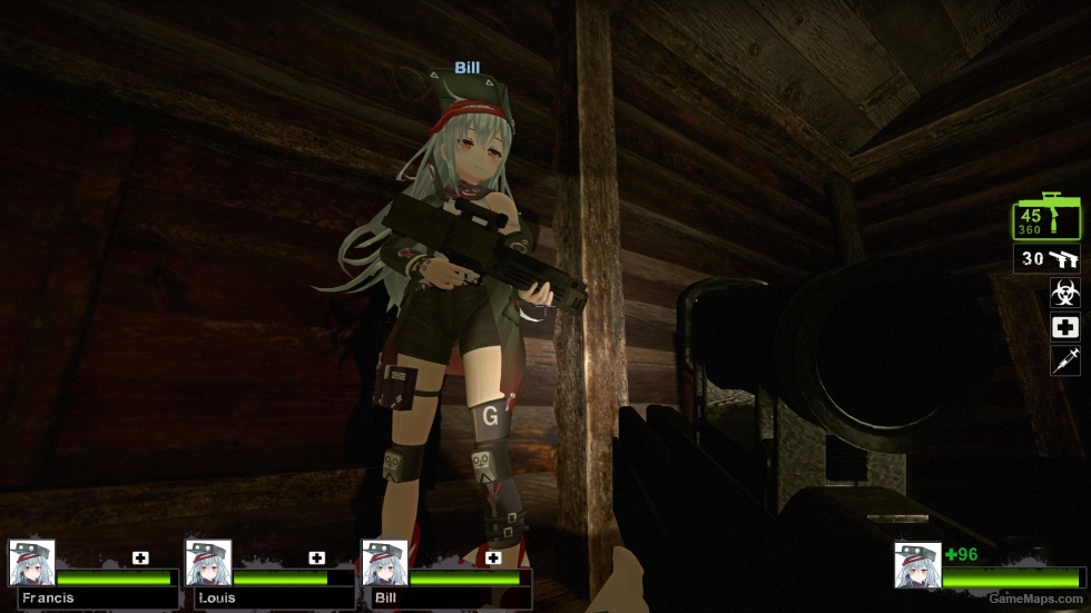 Only Girls Frontline G11 Zoey (Mod) for Left 4 Dead 2 - GameMaps.com