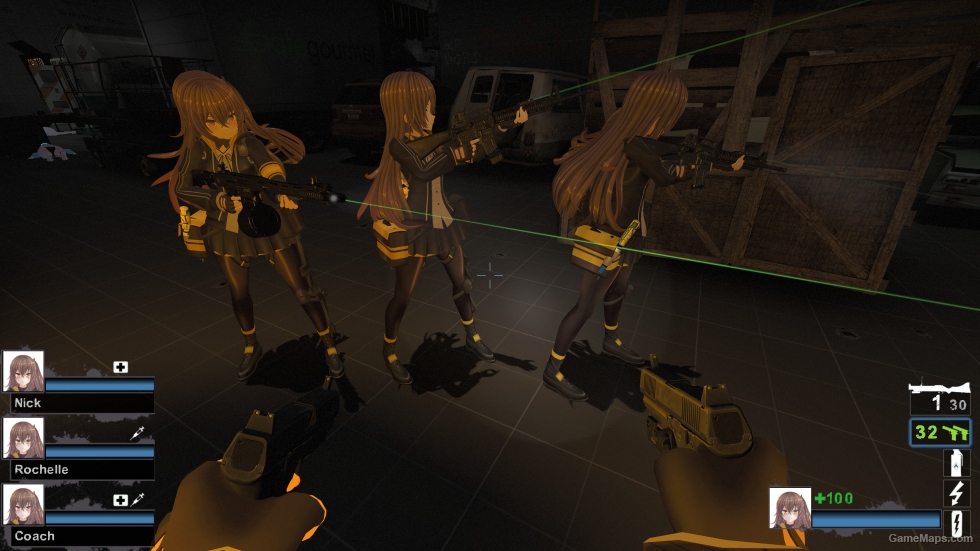 Only Girls Frontline UMP45 Zoey (request) (Mod) for Left 4 Dead 2 ...