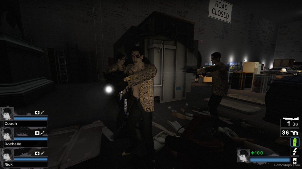 Only Goro Majima Y3 (request) (Mod) for Left 4 Dead 2 - GameMaps.com