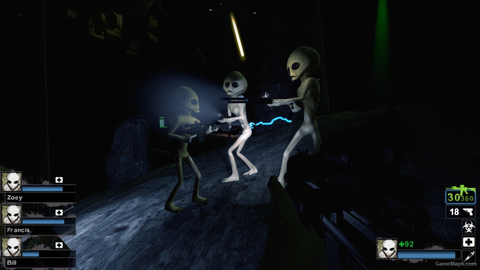 Only Grey Alien (Mod) for Left 4 Dead 2 - GameMaps.com