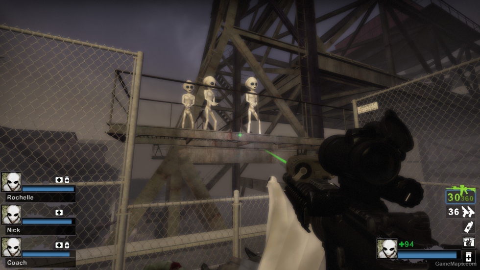 Only Grey Alien (Mod) for Left 4 Dead 2 - GameMaps.com