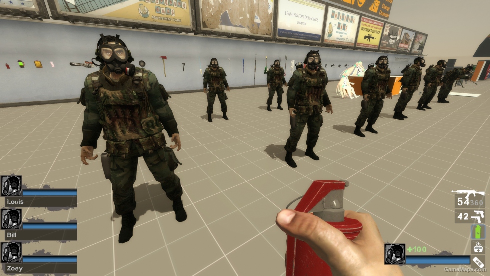 Only GS The Soldier (request) (Mod) for Left 4 Dead 2 - GameMaps.com