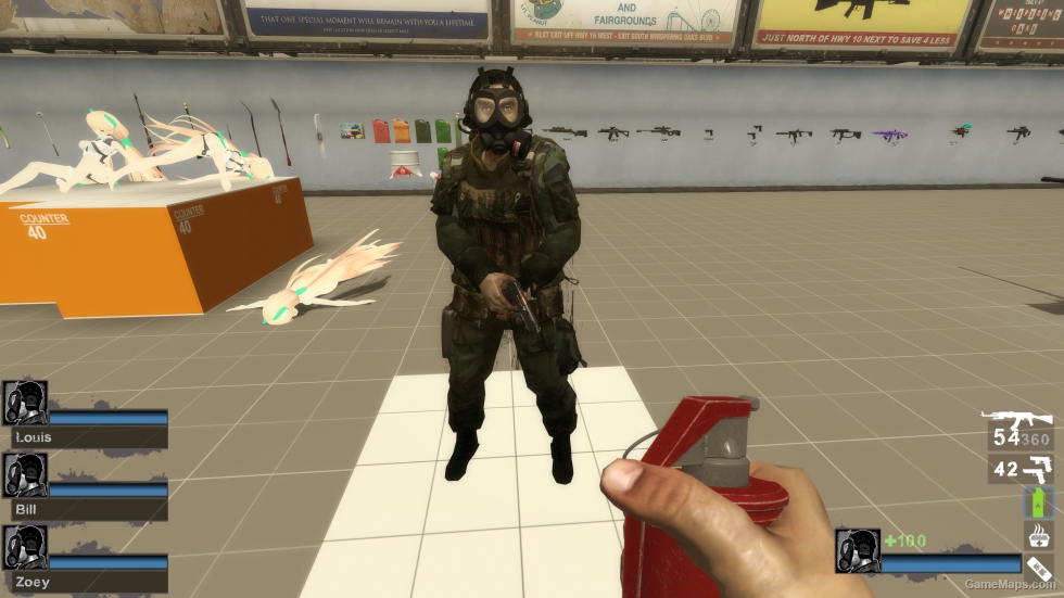 Only GS The Soldier (request) (Mod) for Left 4 Dead 2 - GameMaps.com