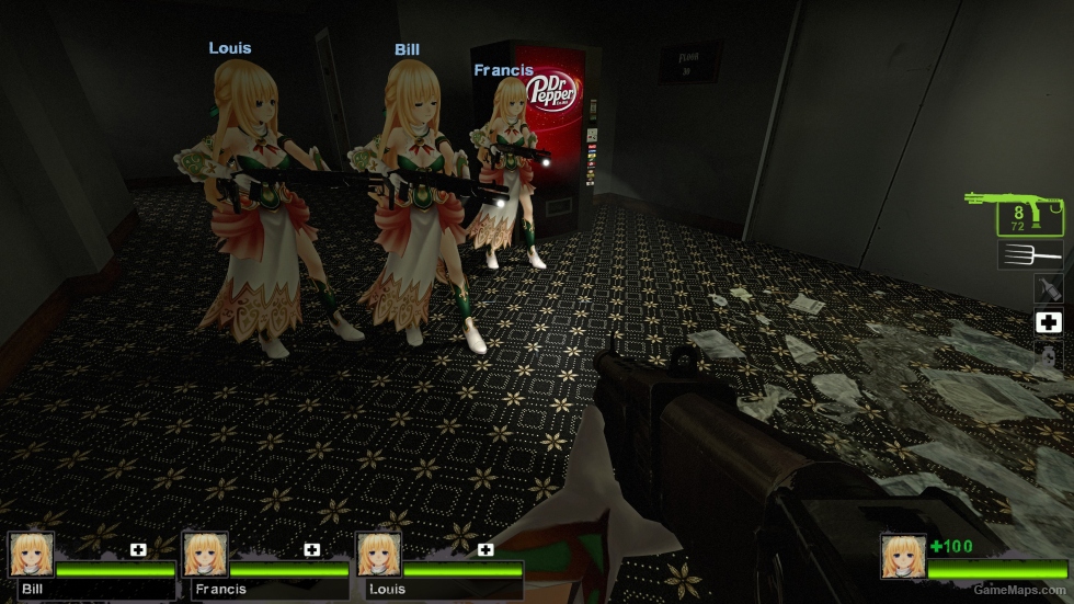 Only HDN Vert Zoey (request) (Mod) for Left 4 Dead 2 - GameMaps.com