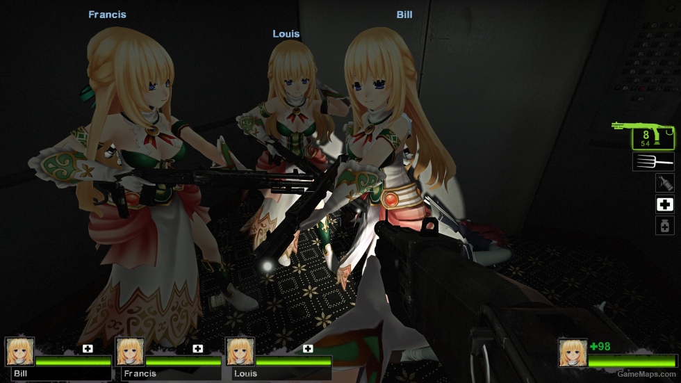 Only HDN Vert Zoey (request) (Mod) for Left 4 Dead 2 - GameMaps.com