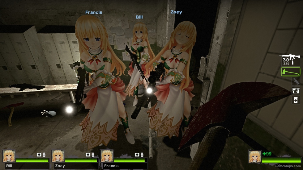 Only HDN Vert Zoey (request) (Mod) for Left 4 Dead 2 - GameMaps.com