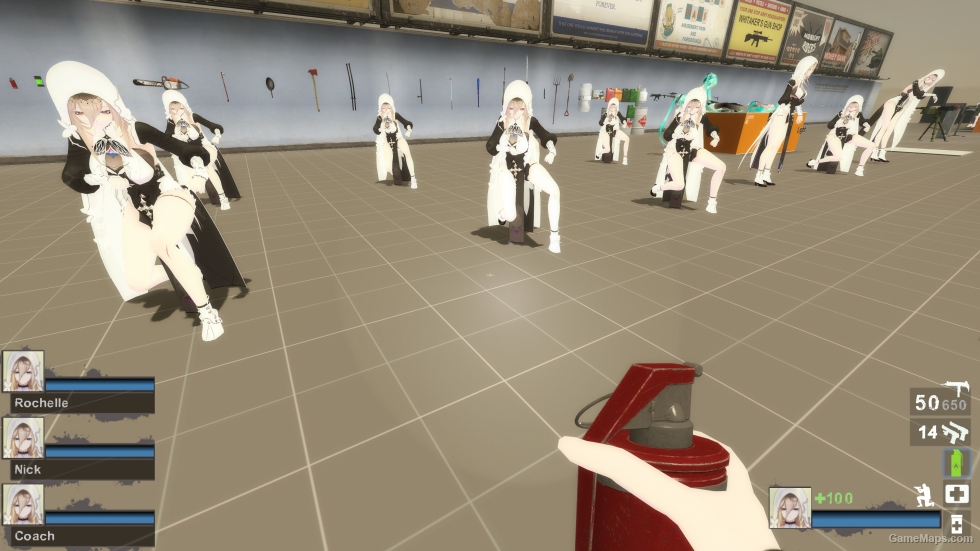 Only HI3 Aponia Zoey (request) (Mod) for Left 4 Dead 2 - GameMaps.com