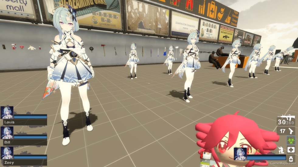 Only HI3 Cosmic Expression Griseo (request) (Mod) for Left 4 Dead 2 ...