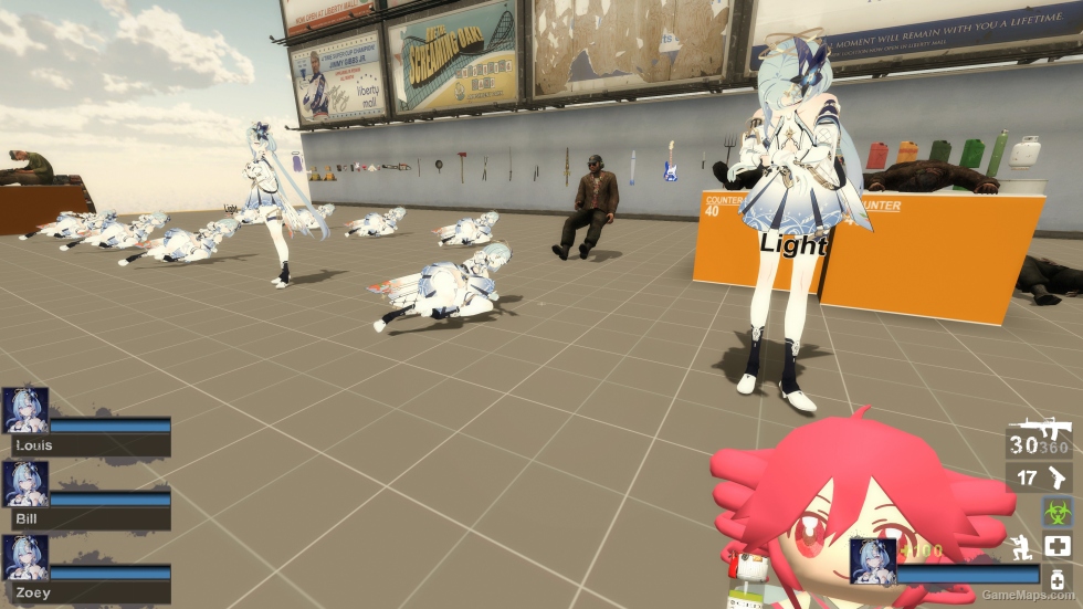 Only HI3 Cosmic Expression Griseo (request) (Mod) for Left 4 Dead 2 ...