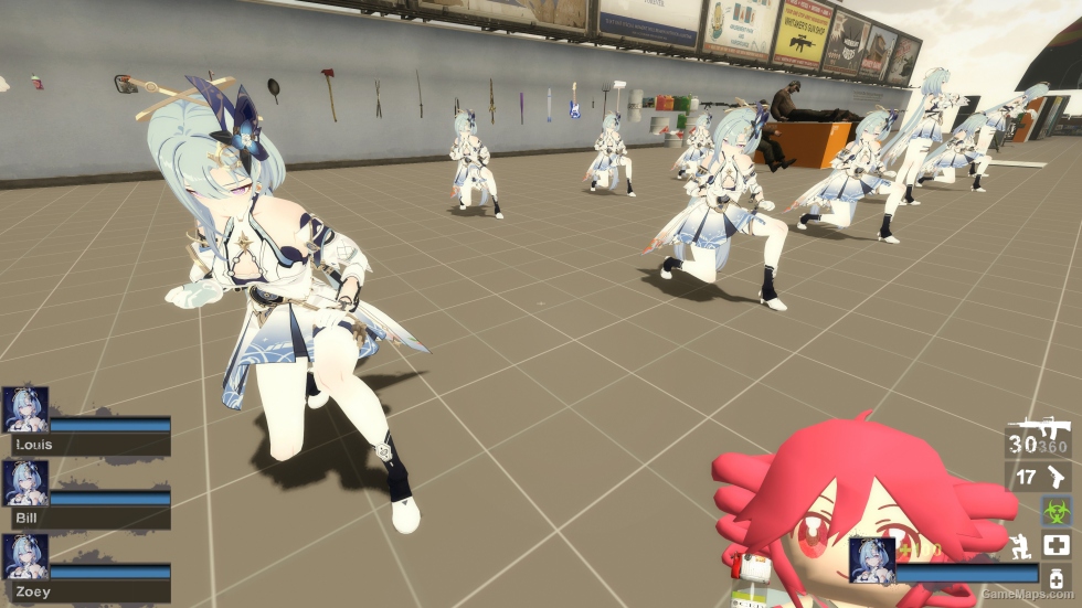 Only HI3 Cosmic Expression Griseo (request) (Mod) for Left 4 Dead 2 ...