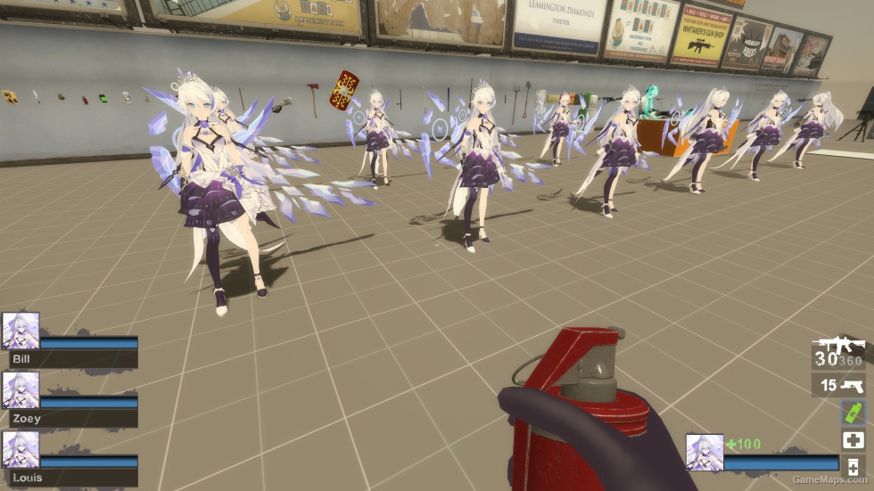 Only HI3 Hof Kiana TR Zoey (request) (Mod) for Left 4 Dead 2 - GameMaps.com