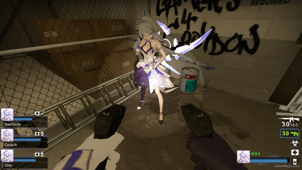 Only HI3 Hof Kiana TR Zoey (request) (Mod) for Left 4 Dead 2 - GameMaps.com