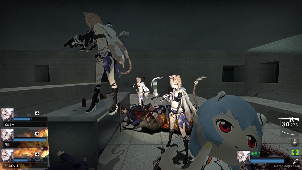 Only HI3 Pardofelis Zoey (request) (Mod) for Left 4 Dead 2 - GameMaps.com