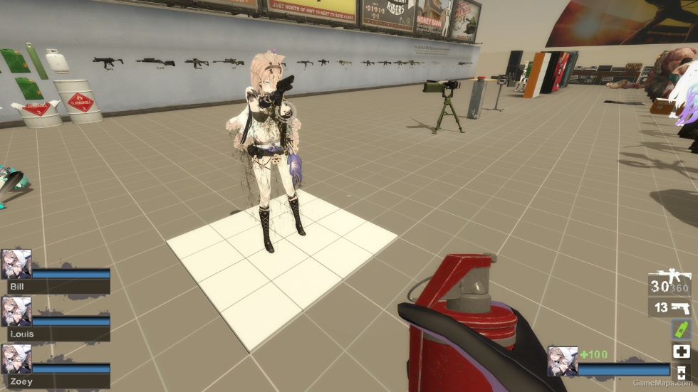 Only HI3 Pardofelis Zoey (request) (Mod) for Left 4 Dead 2 - GameMaps.com