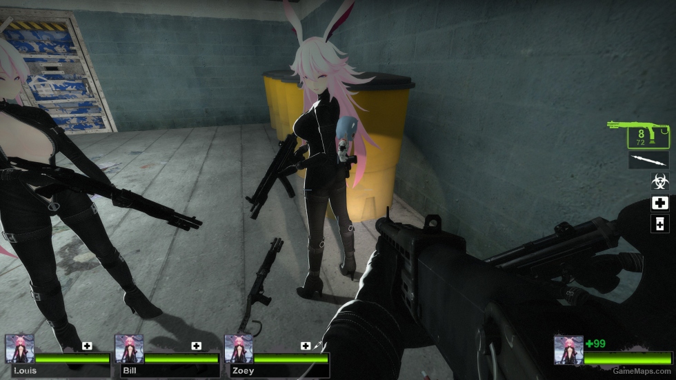 Only HI3 Yae Sakura SS 3 Zoey (request) (Mod) for Left 4 Dead 2 ...