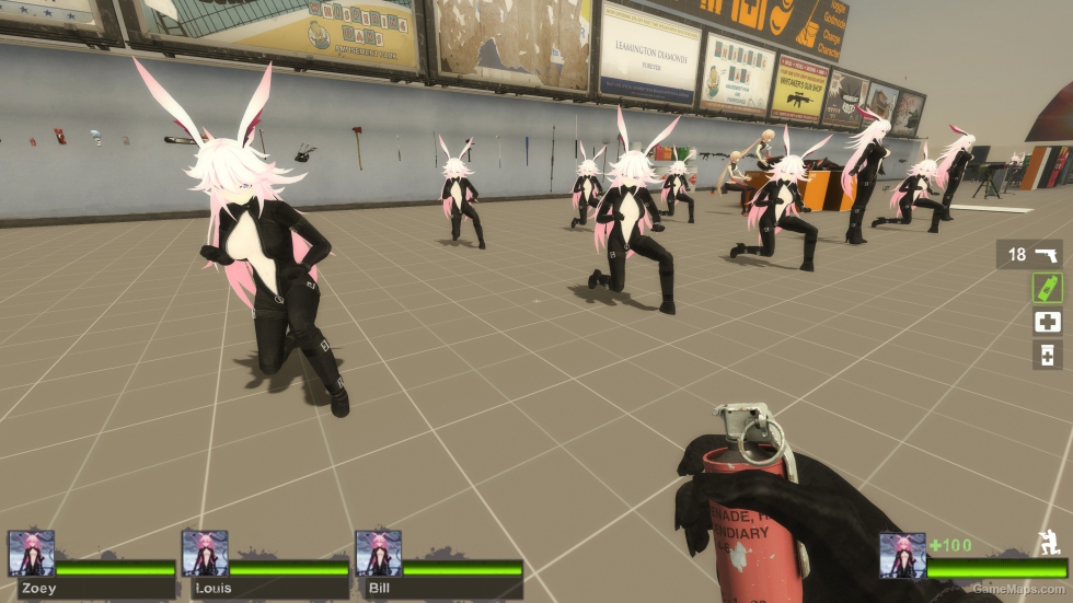 Only HI3 Yae Sakura SS 3 Zoey (request) (Mod) for Left 4 Dead 2 ...