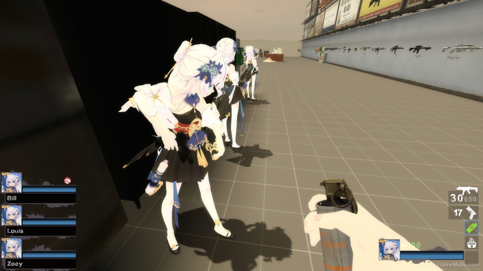 Only HI Theresa BNS Zoey (request) (Mod) for Left 4 Dead 2 - GameMaps.com