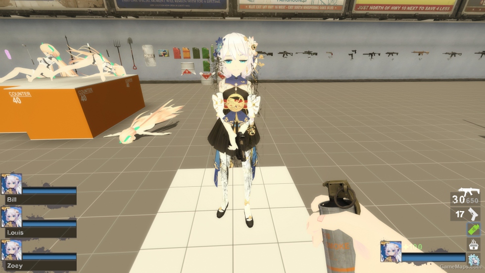 Only HI Theresa BNS Zoey (request) (Mod) for Left 4 Dead 2 - GameMaps.com