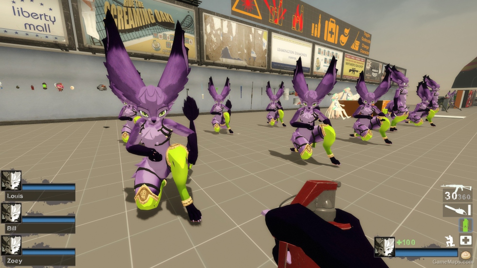 Only hobkin redux Zoey (request) (Mod) for Left 4 Dead 2 - GameMaps.com