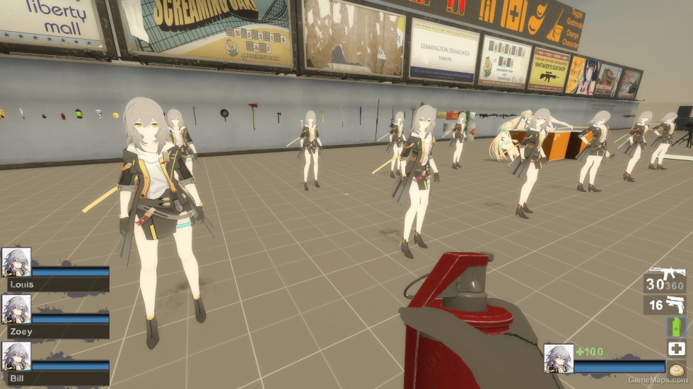 Only Honkai Star Rail Stelle Zoey (request) (Mod) for Left 4 Dead 2 - GameMaps.com