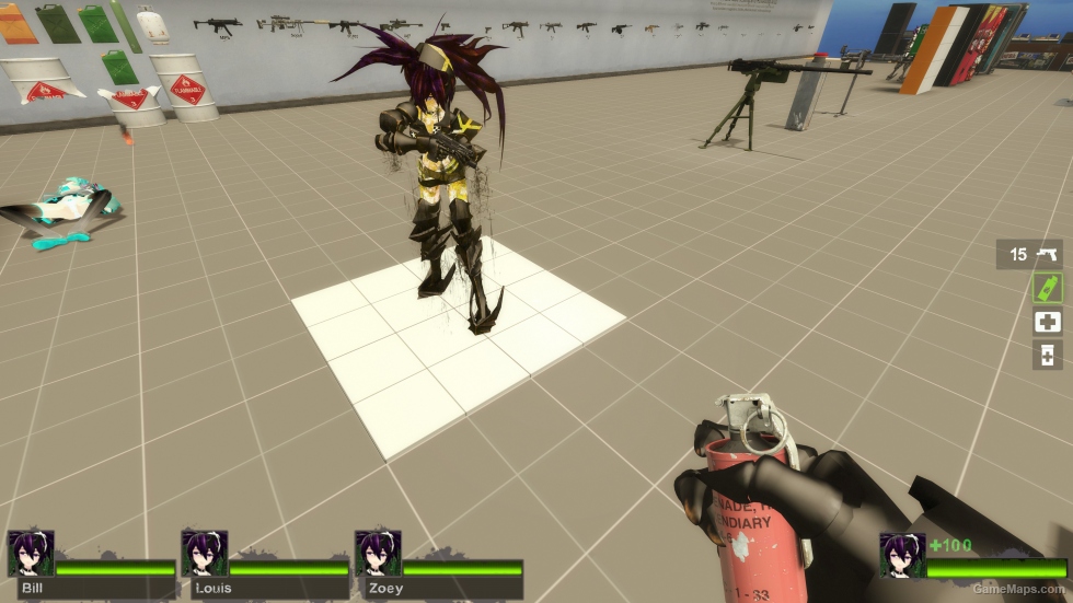 Only Insane BRS Digitrevx Zoey (request) (Mod) for Left 4 Dead 2 ...