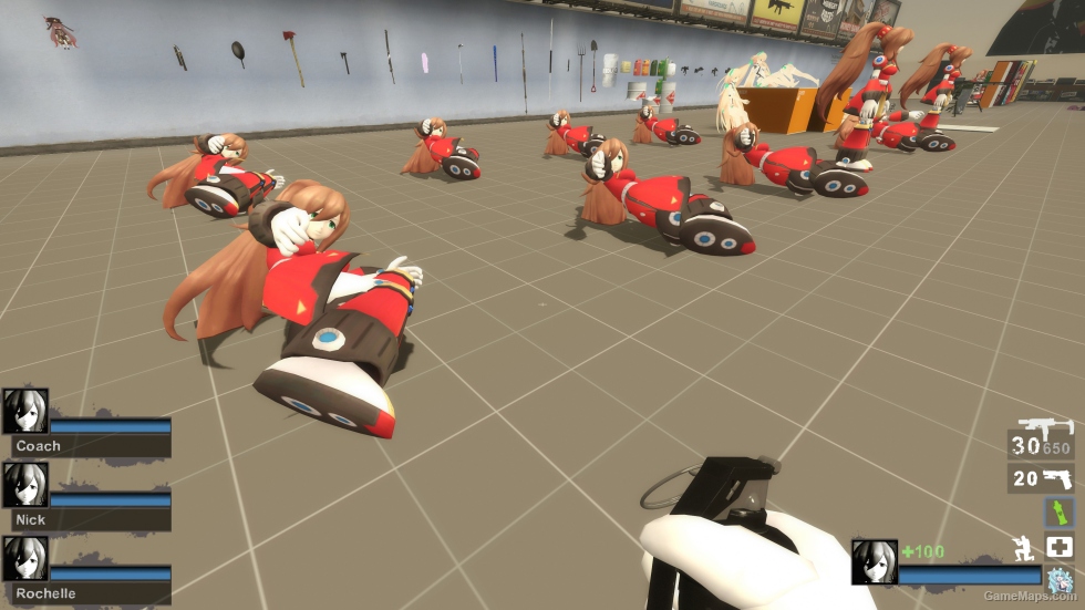 Only Iris Another Zoey (request) (Mod) for Left 4 Dead 2 - GameMaps.com