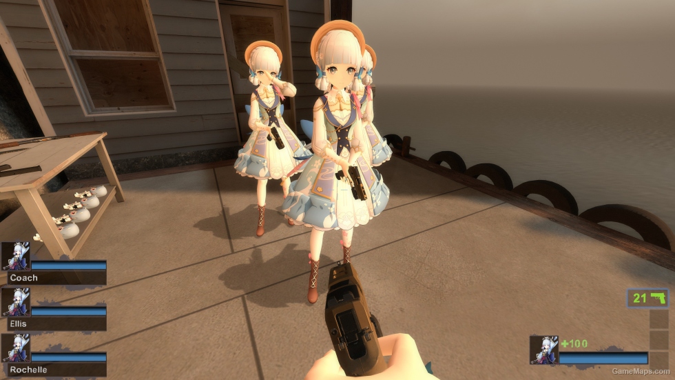 Only JO GI ayaka Zoey (Mod) for Left 4 Dead 2 - GameMaps.com