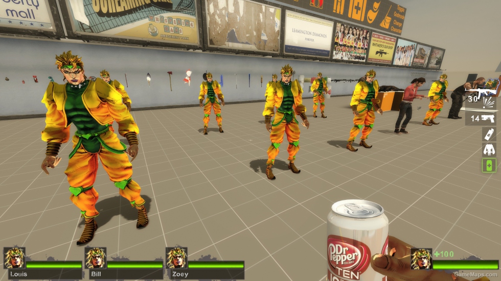 Only JoJos DIO (request) (Mod) for Left 4 Dead 2 - GameMaps.com
