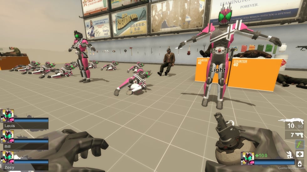 Only Kamen Rider Decade (request) (Mod) for Left 4 Dead 2 - GameMaps.com