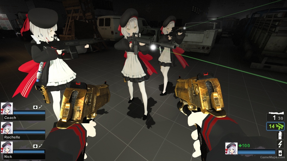 Only KFC Noelle Zoey (request) (Mod) for Left 4 Dead 2 - GameMaps.com