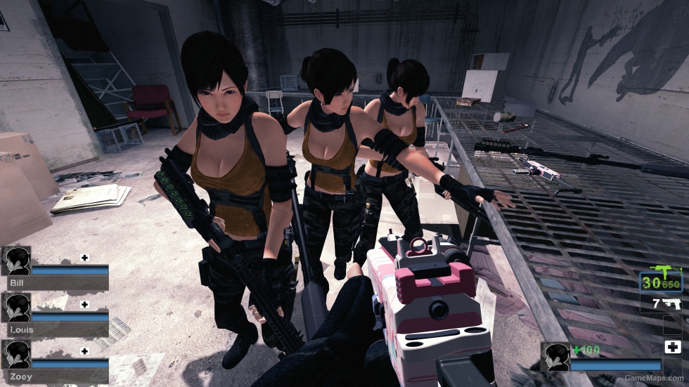 Only Kokoro Tactical (request) (Mod) for Left 4 Dead 2 - GameMaps.com