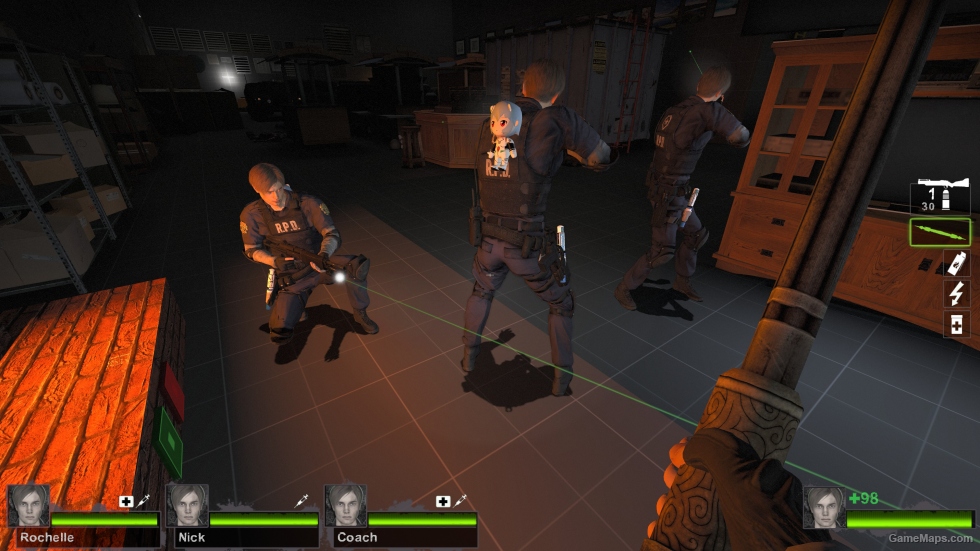 Only Leon RPD RE2 (request) (Mod) for Left 4 Dead 2 - GameMaps.com