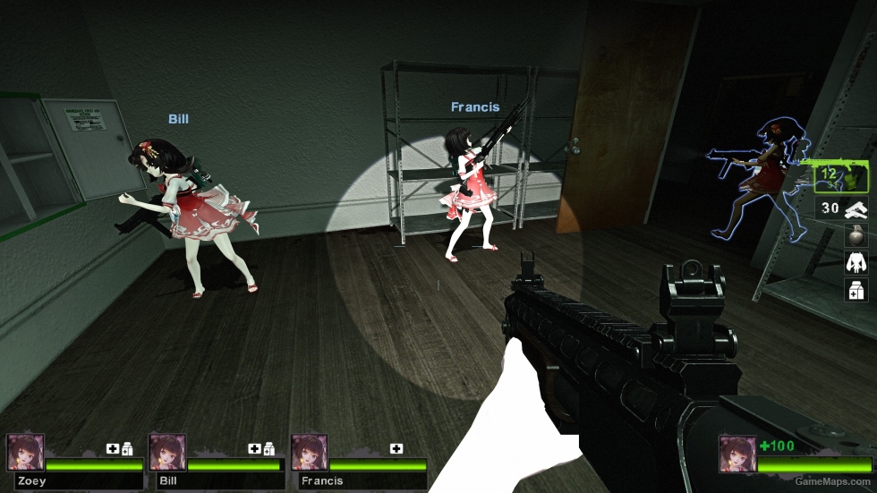 Only LingYuan Yousa Zoey (Mod) for Left 4 Dead 2 - GameMaps.com