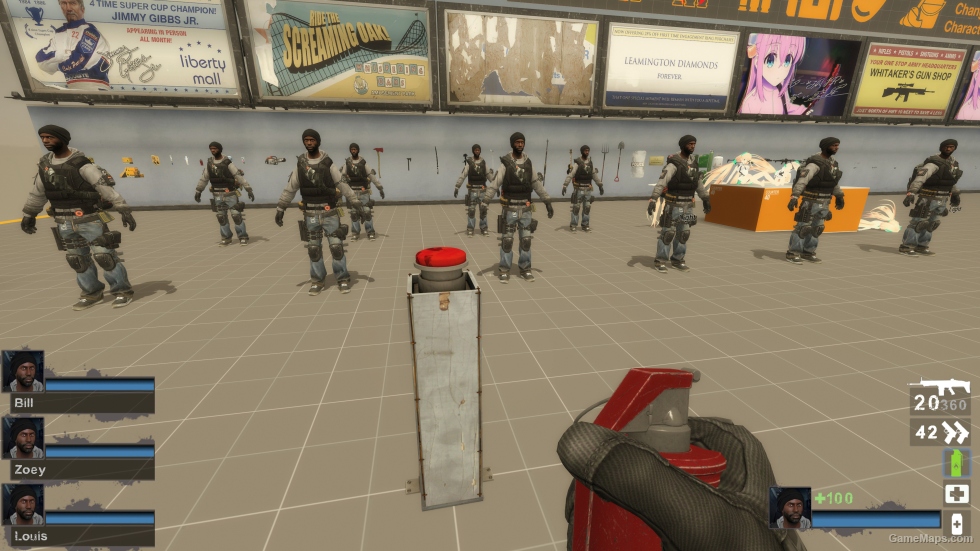 Only Louis The Division (request) (Mod) for Left 4 Dead 2 - GameMaps.com