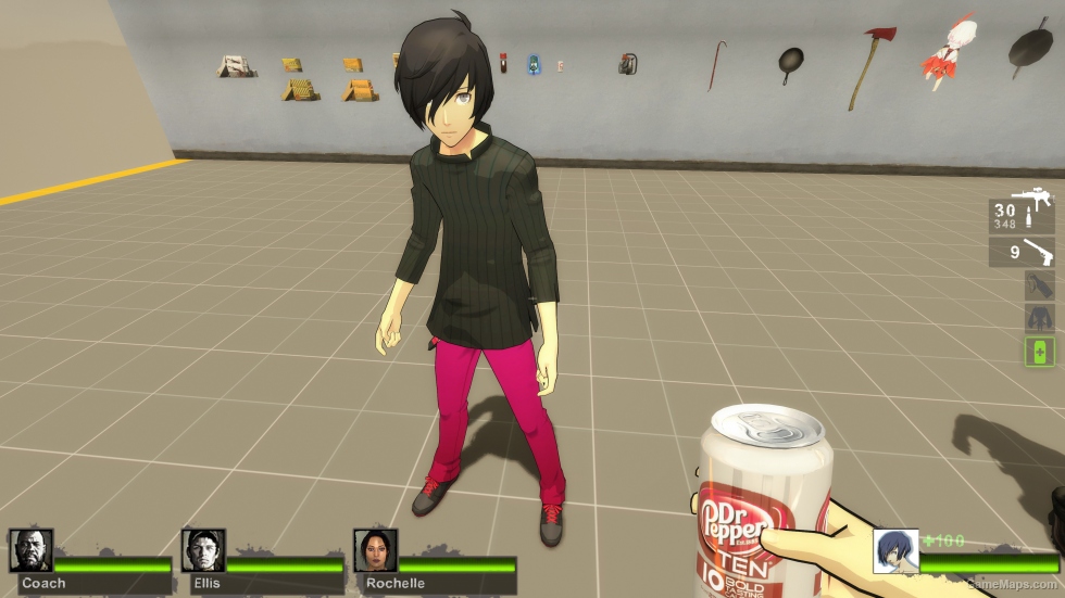 Only Makoto Yuki Devil Survivor P3 (request) (Mod) for Left 4 Dead 2 ...