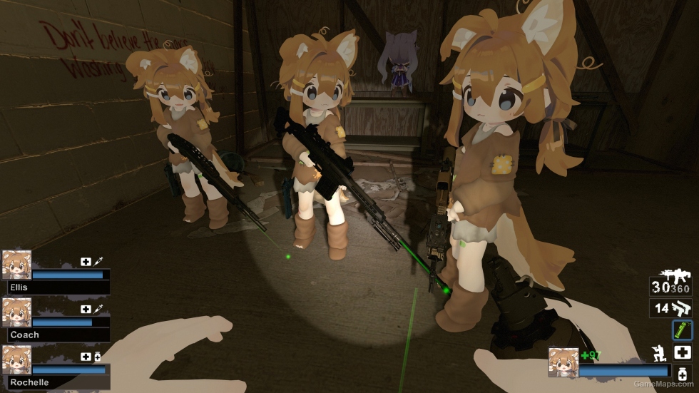 Only Mamehinata HaveNoMoney (Mod) for Left 4 Dead 2 - GameMaps.com