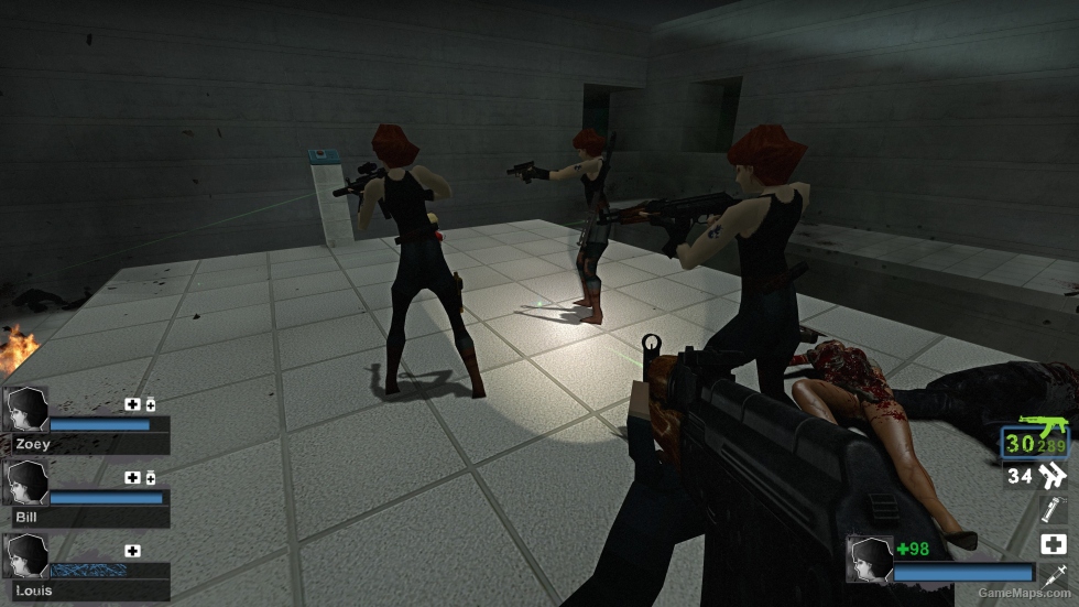 Only MGS1 Meryl (request) (Mod) for Left 4 Dead 2 - GameMaps.com