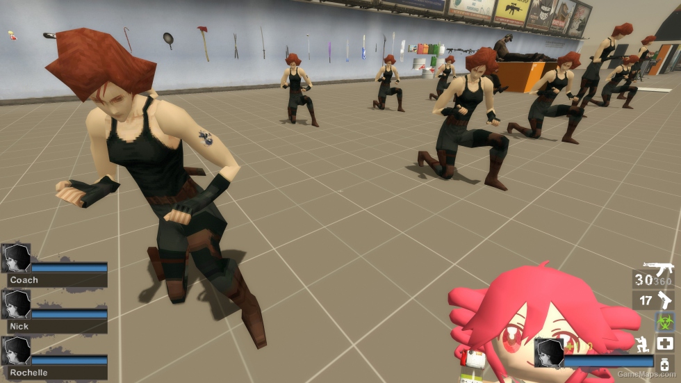 Only MGS1 Meryl (request) (Mod) for Left 4 Dead 2 - GameMaps.com