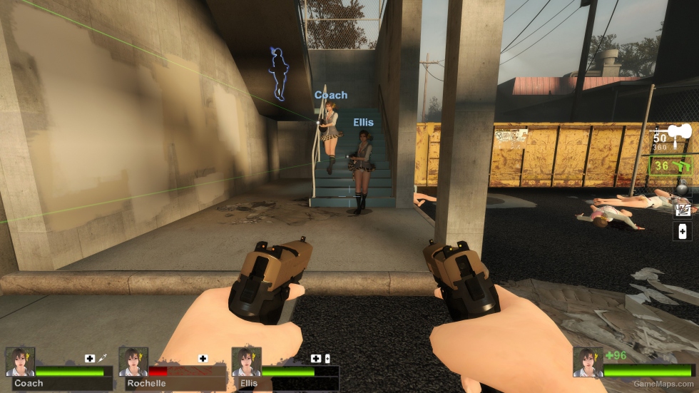 Only Misaki School Fixed Zoey (Mod) for Left 4 Dead 2 - GameMaps.com