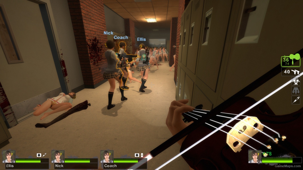 Only Misaki School Fixed Zoey (Mod) for Left 4 Dead 2 - GameMaps.com